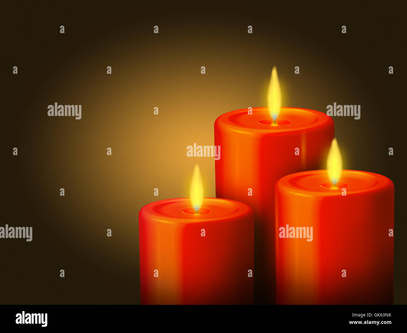 holiday candle fire Stock Photo - Alamy