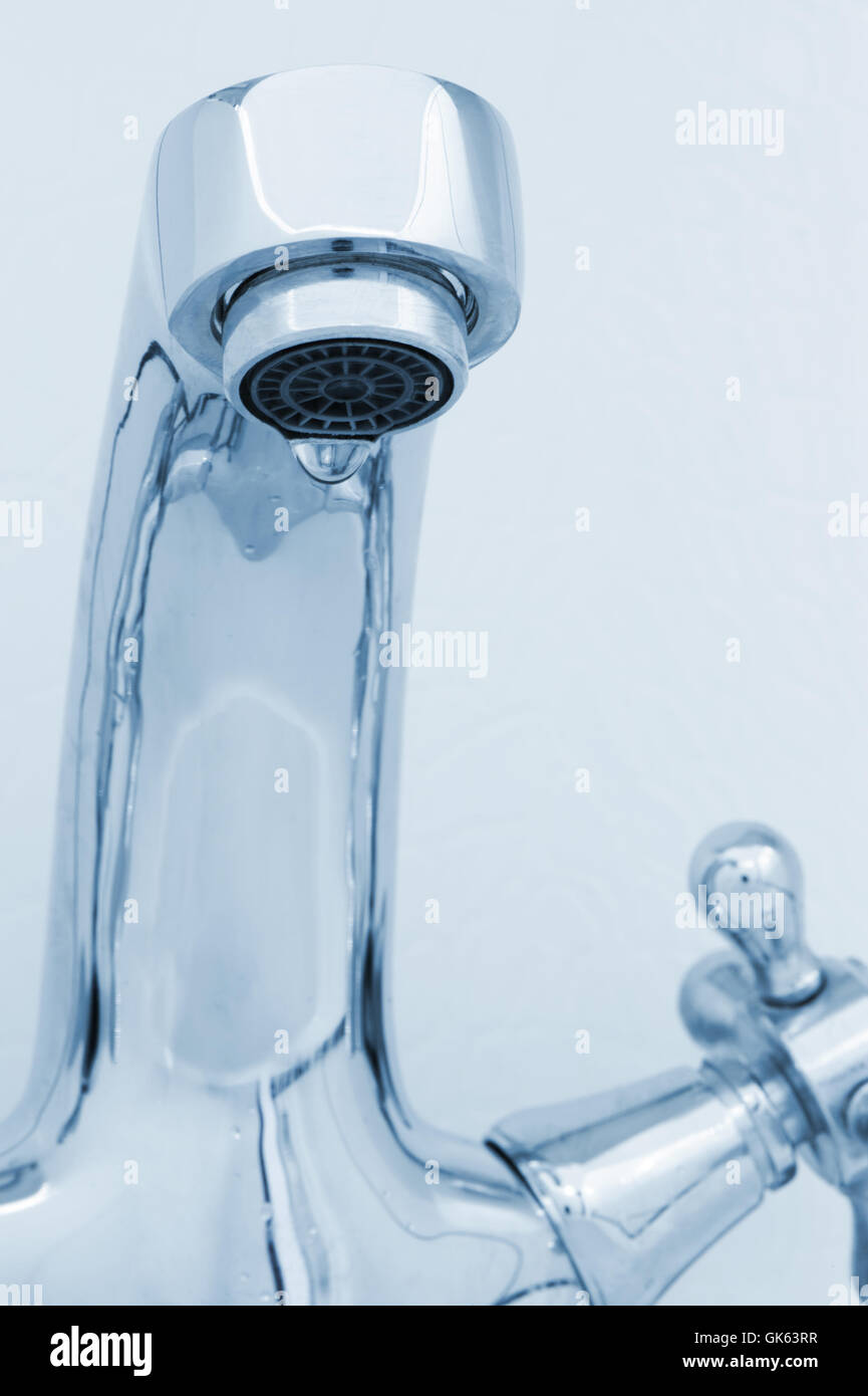 tap with drop water Stock Photo - Alamy