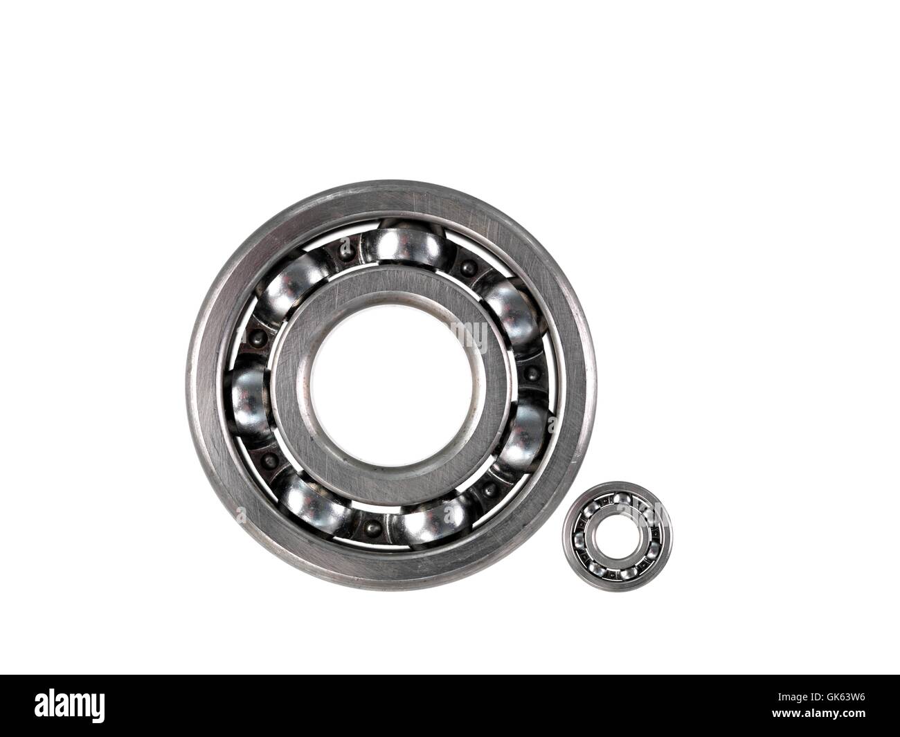 Ball bearing white background Cut Out Stock Images & Pictures - Alamy
