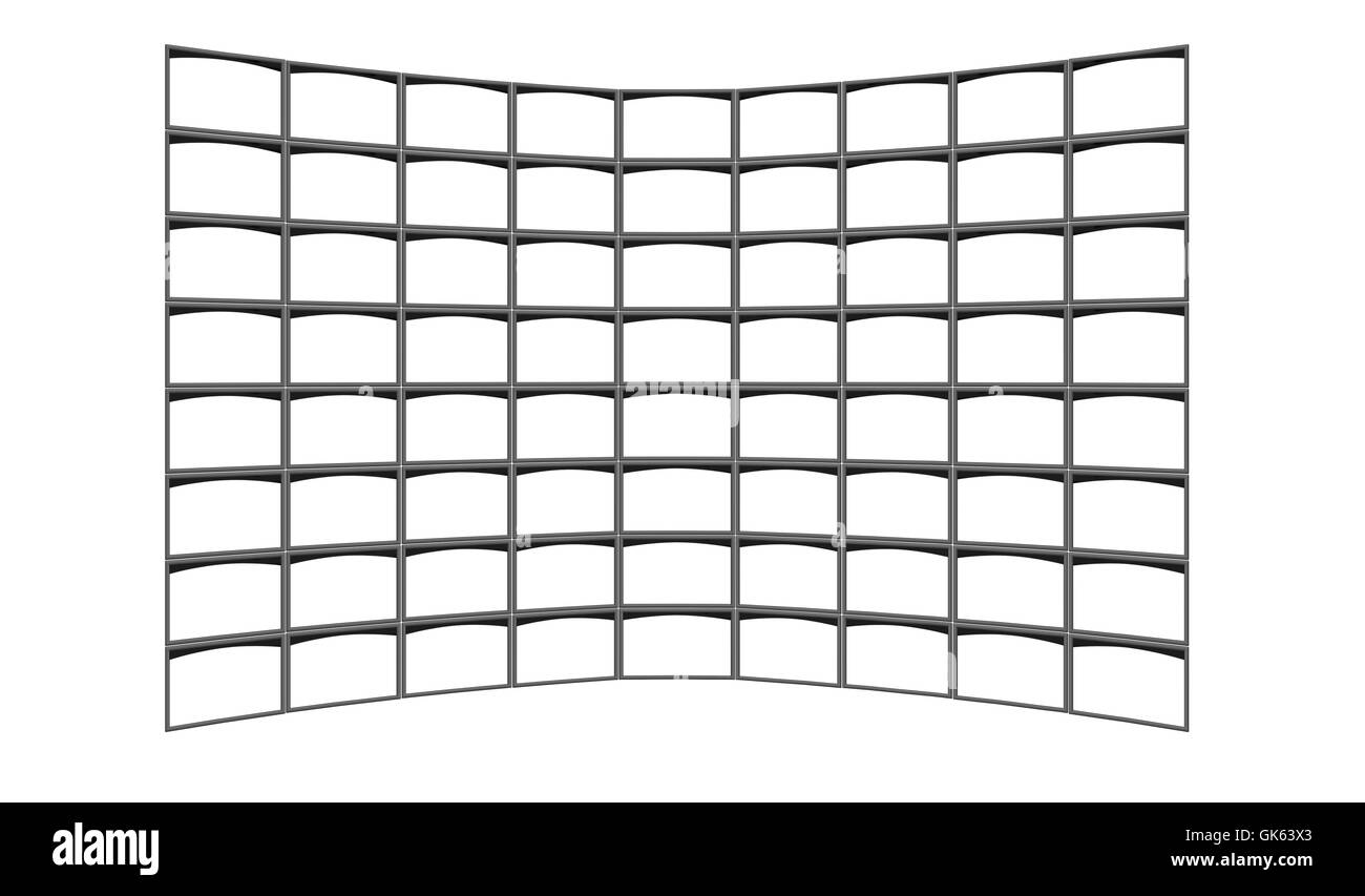 screens of monitors empty Stock Photo - Alamy