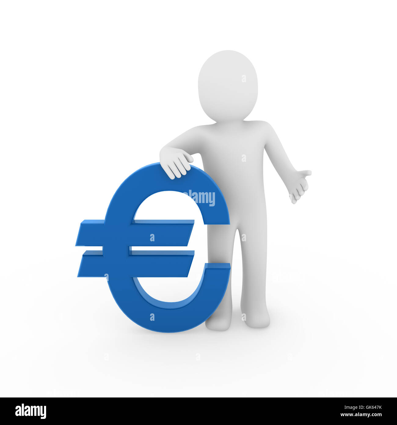 Euro coin cartoon character hi-res stock photography and images - Alamy