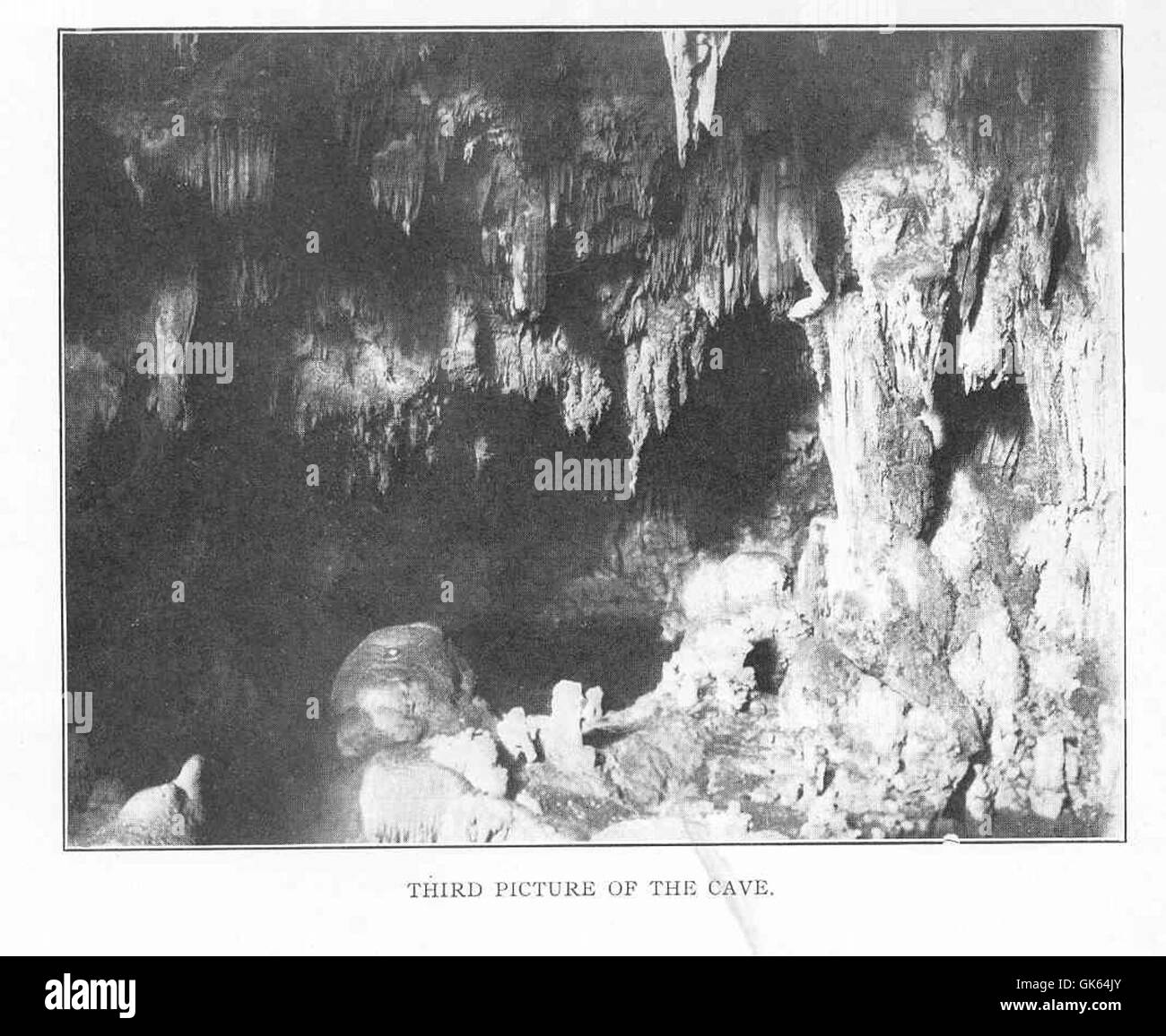 This image shows the third perspective of a cave, showcasing its ...