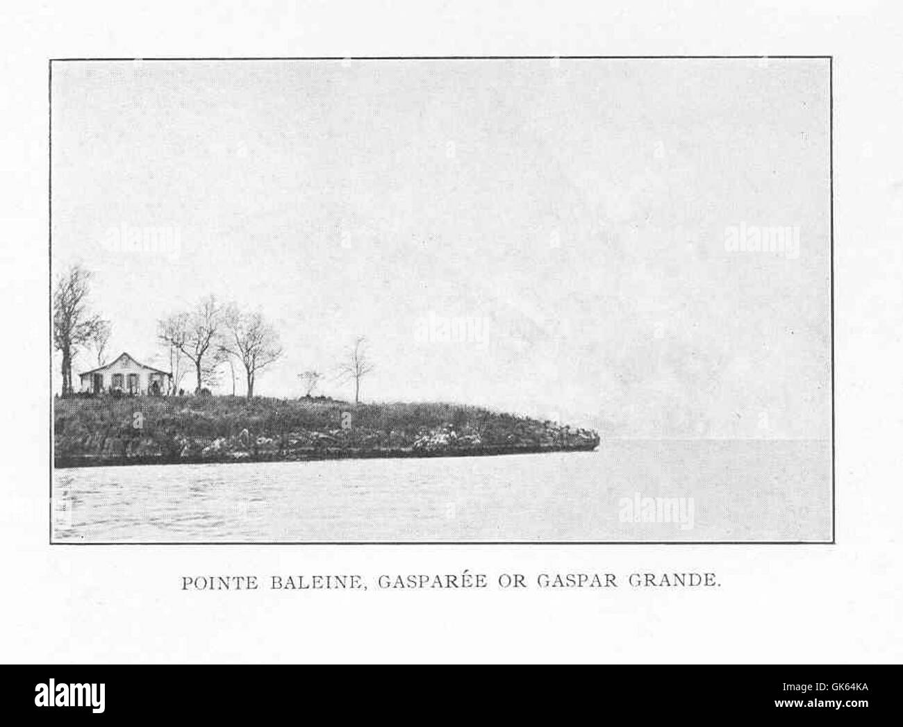 Pointe Baleine, located on Gasparee Island (also known as Gaspar Grande ...