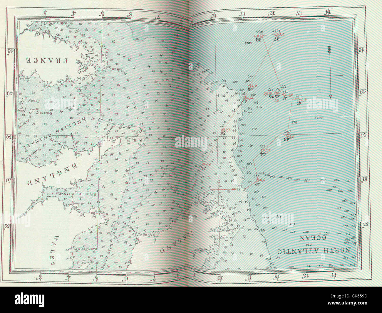 The second cruise of HMS 'Porcupine' in 1869, a British Royal Navy ...
