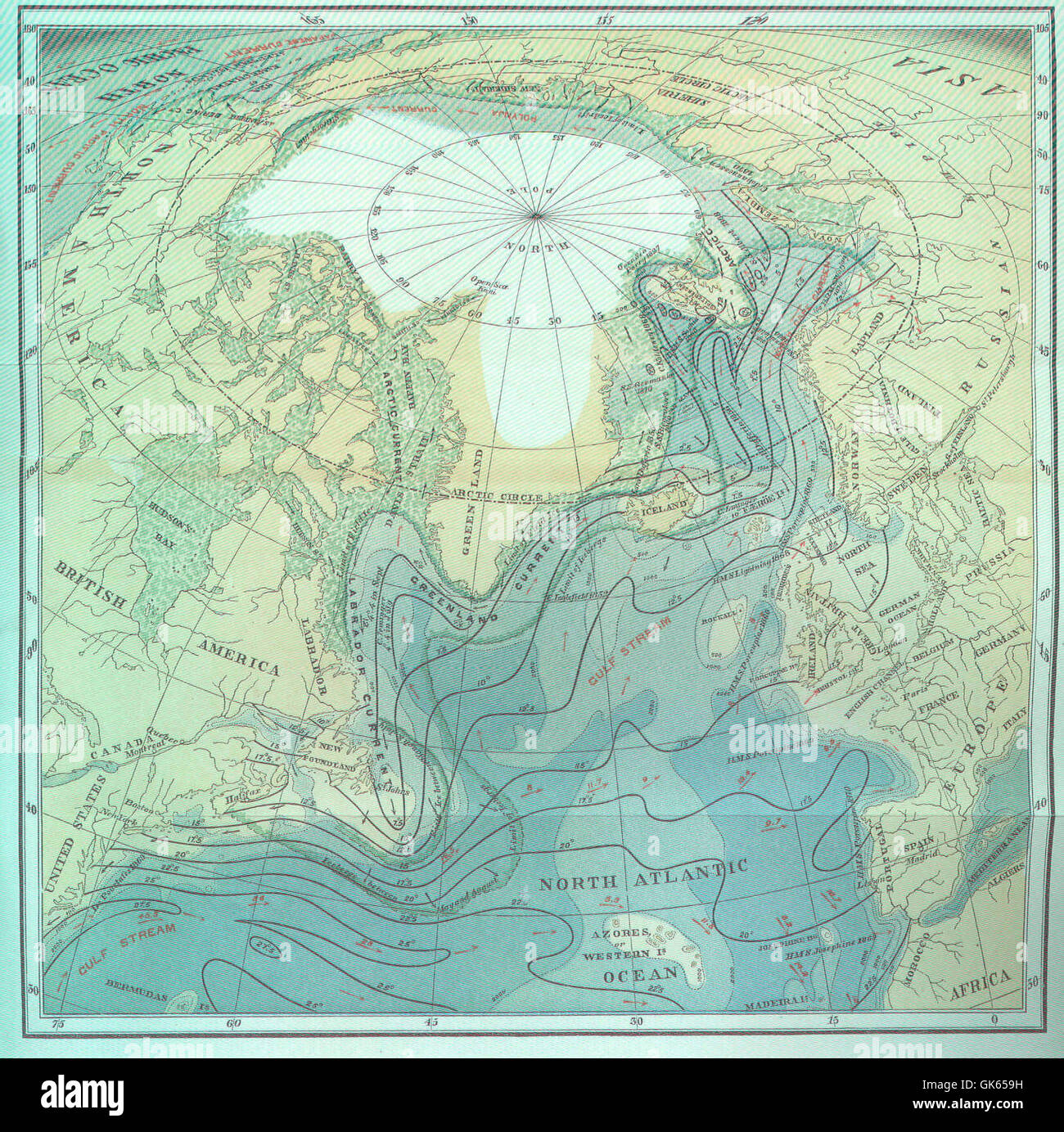 Ocean depth chart hi-res stock photography and images - Alamy