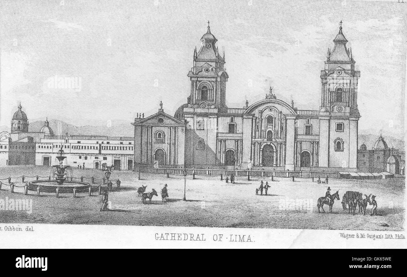 The Cathedral of Lima, located in Peru, is a prime example of colonial ...