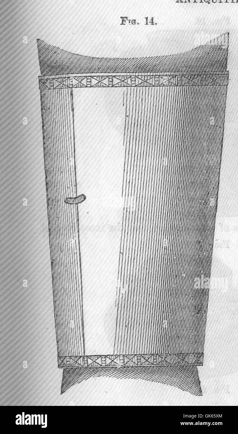 This object is a metal armlet made of copper and tin, crafted to be ...