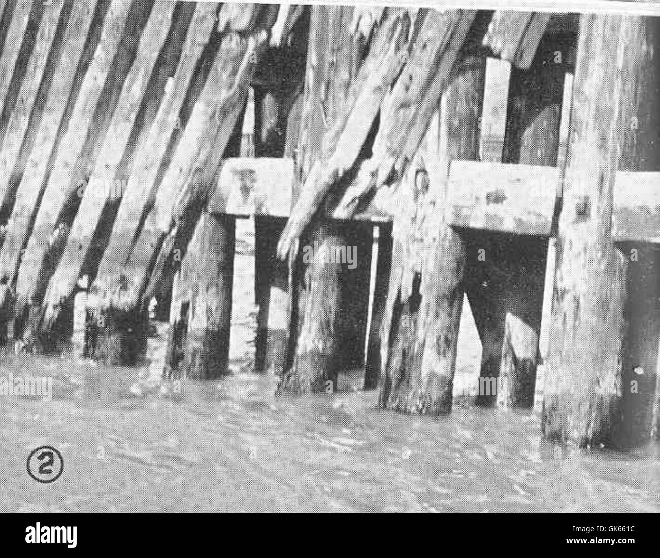Creosote piling hi-res stock photography and images - Alamy