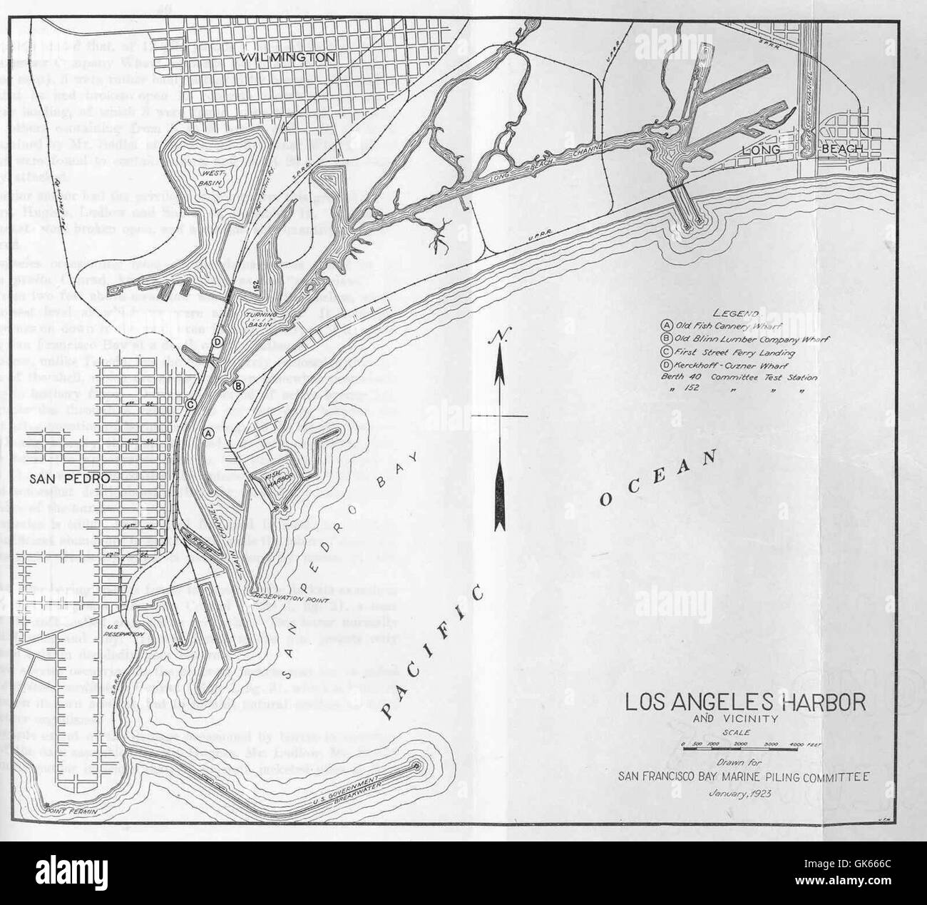 49940 Los Angeles Harbor and Vicinity Stock Photo - Alamy