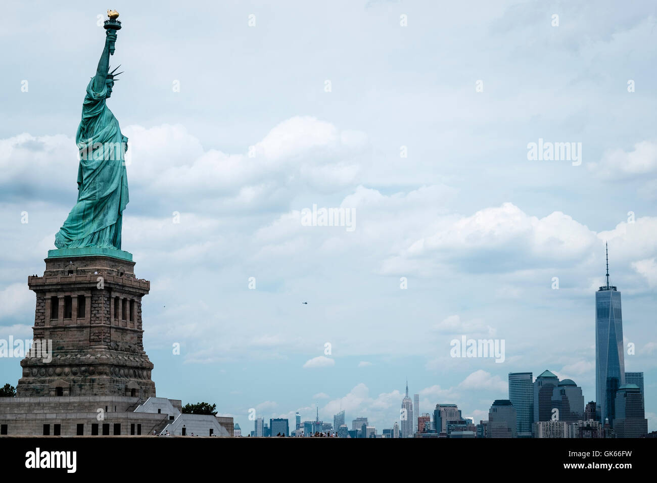 Lower manhattan view showing hi-res stock photography and images - Alamy