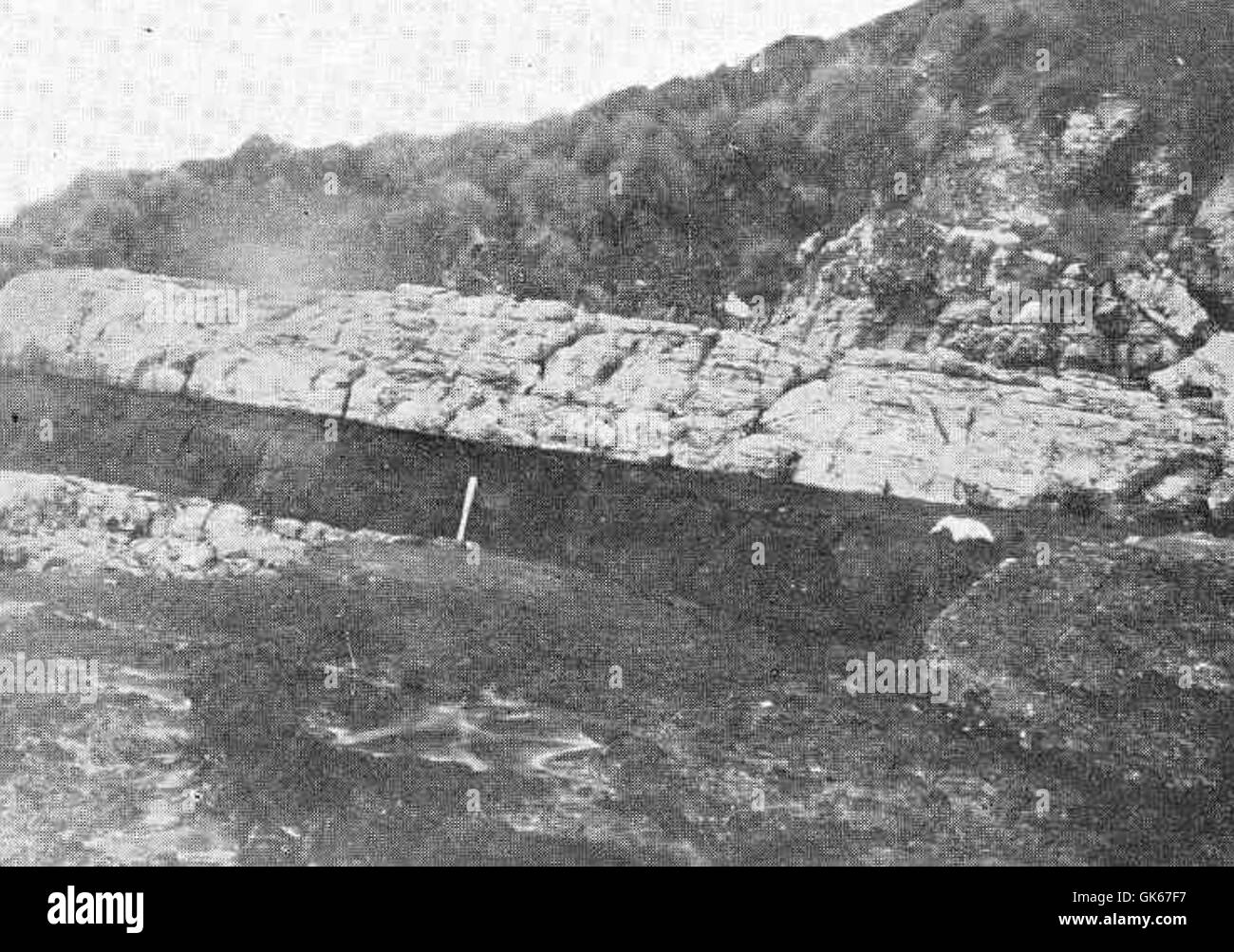 Geological sill Black and White Stock Photos & Images - Alamy