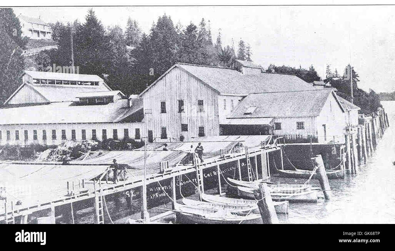 The Columbia River Cannery is a historical fish processing facility ...