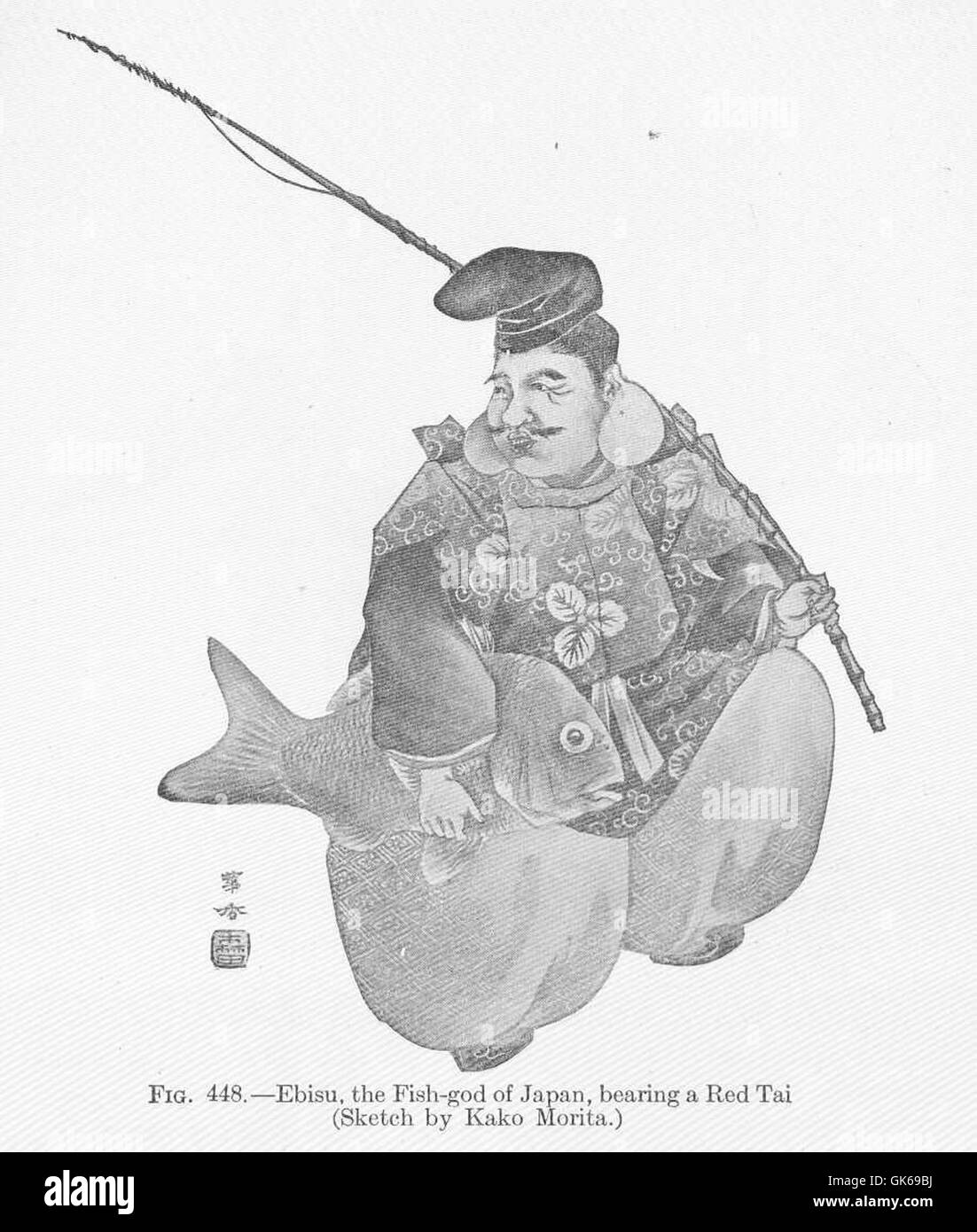 Ebisu fish god japan hi-res stock photography and images - Alamy