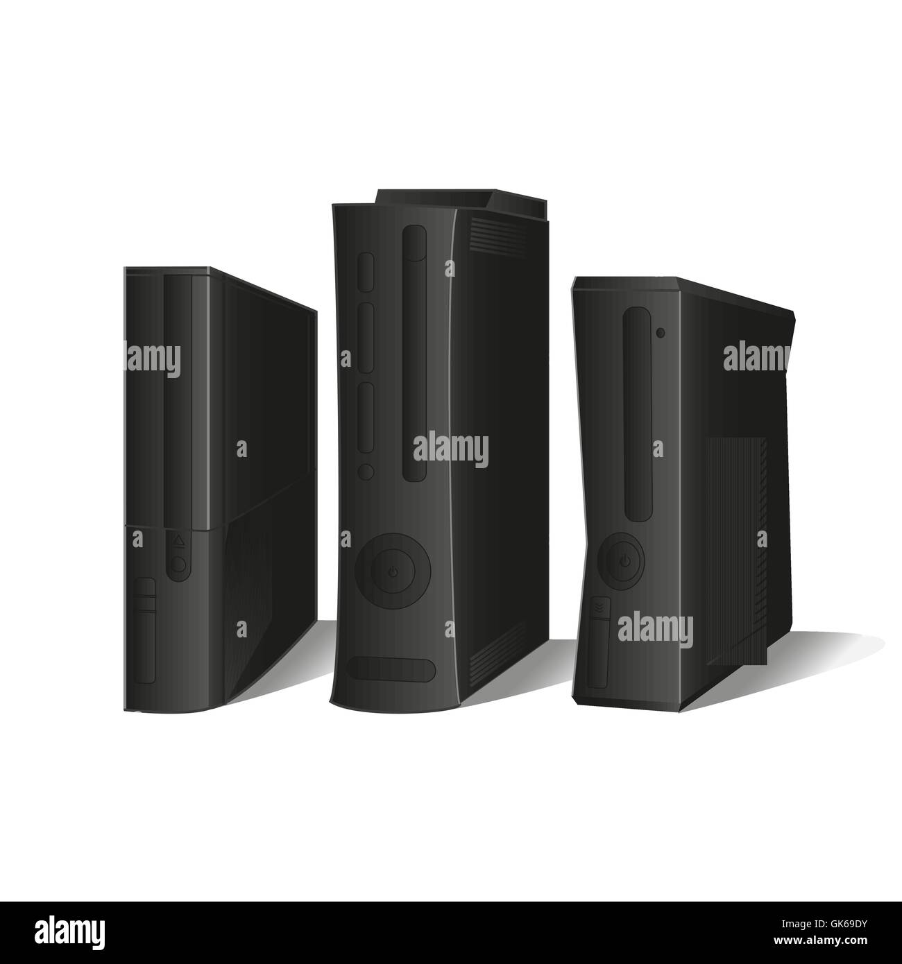 Power button realistic pc hi-res stock photography and images - Alamy