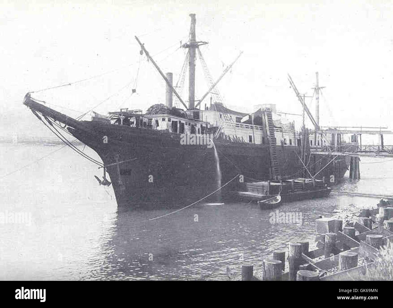 The Wm H. Smith, a floating cannery and cold-storage plant, was a key ...