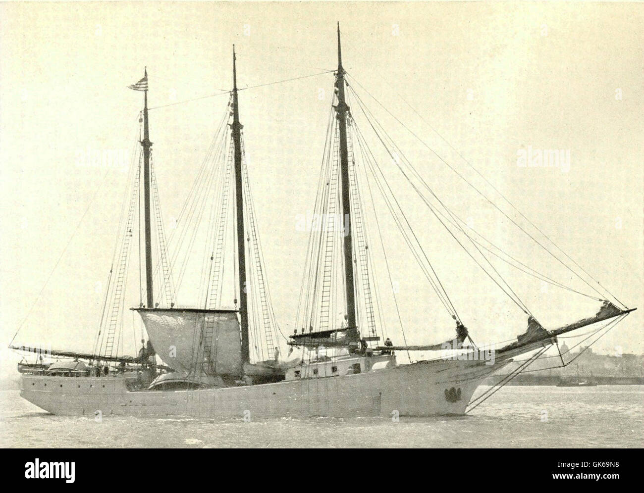 The 'Golden State' was a power schooner used by the Union Fish Company ...