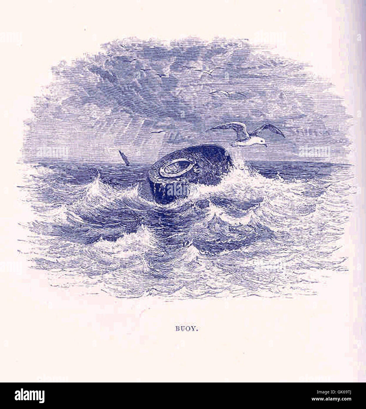 A buoy is a floating device used in marine environments for navigation ...