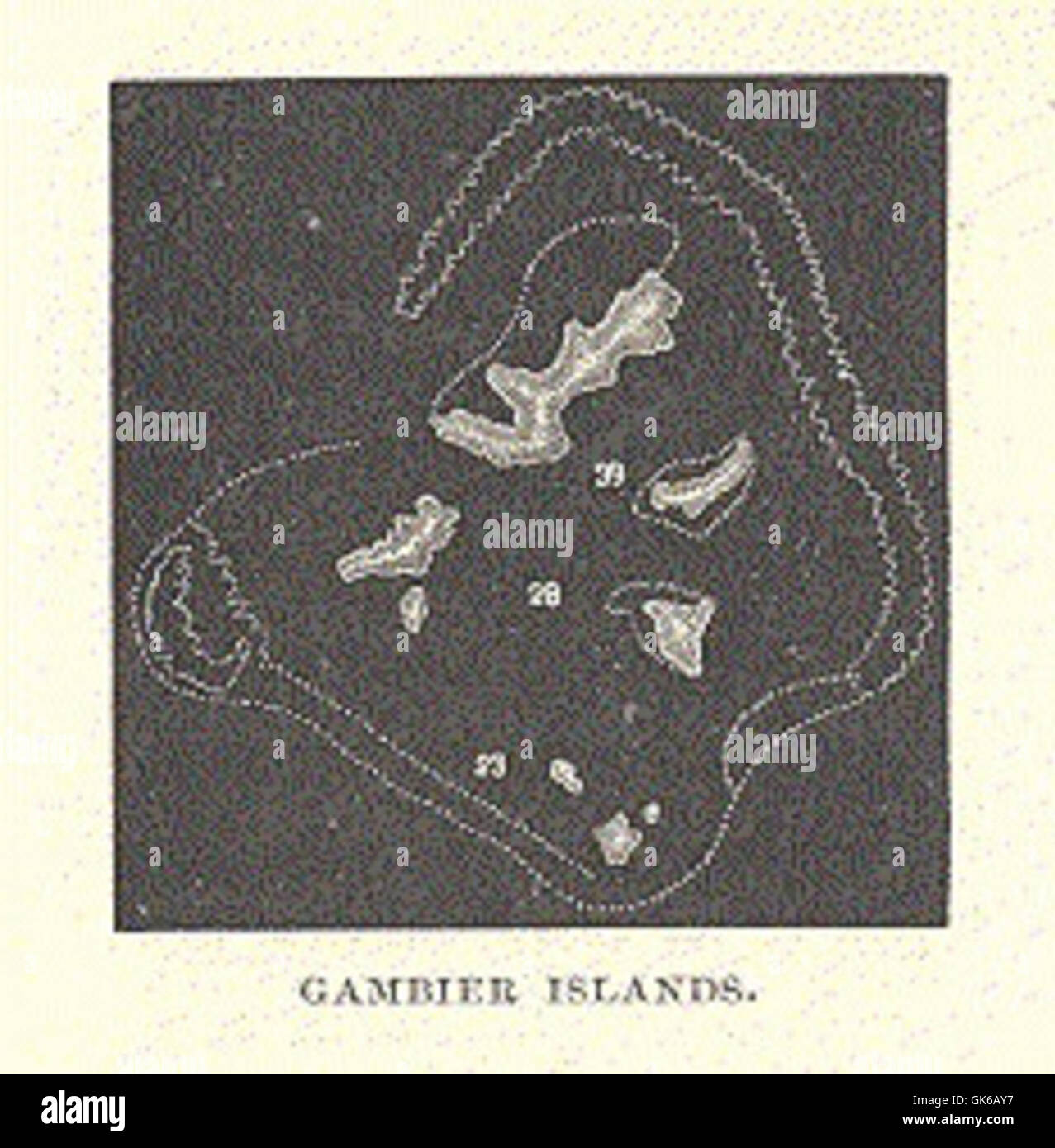 Map of gambier hi-res stock photography and images - Alamy