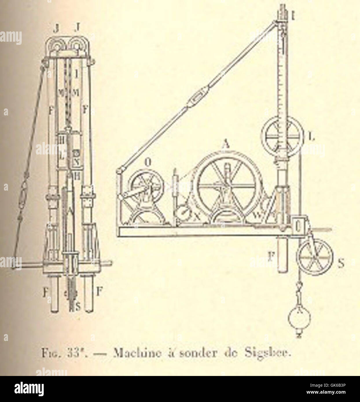 This historical illustration, featured in an ancient manuscript ...