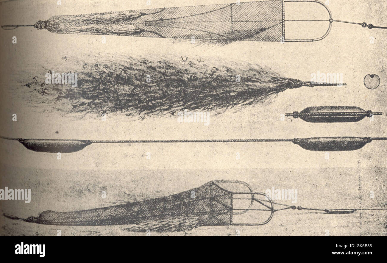 The 'Chalut à étriers' is a traditional type of fishing trawl used ...