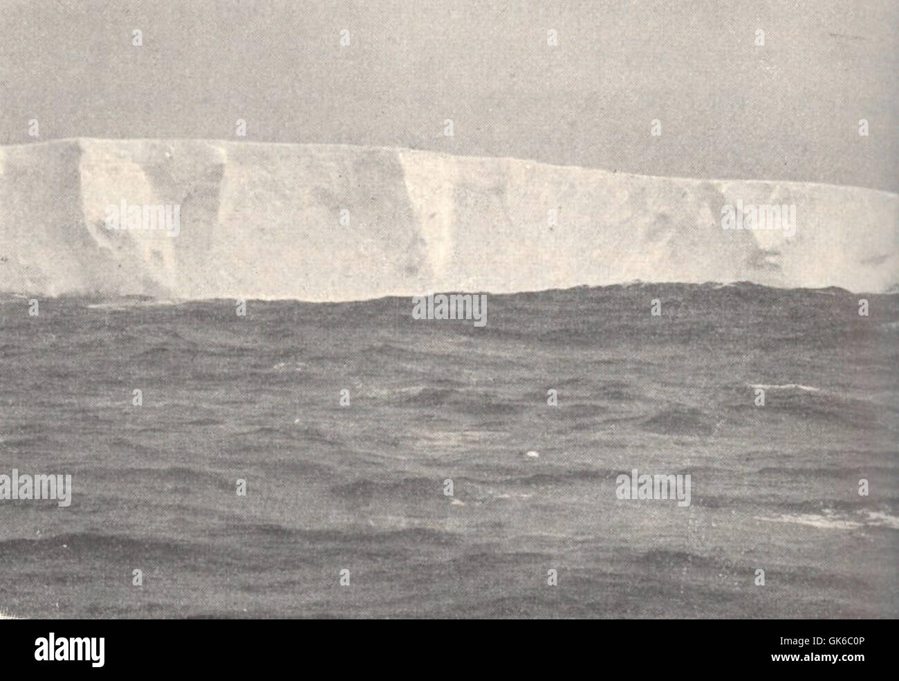 The 'Tafelformiger Eisberg' (Table Iceberg) is a distinct type of ...