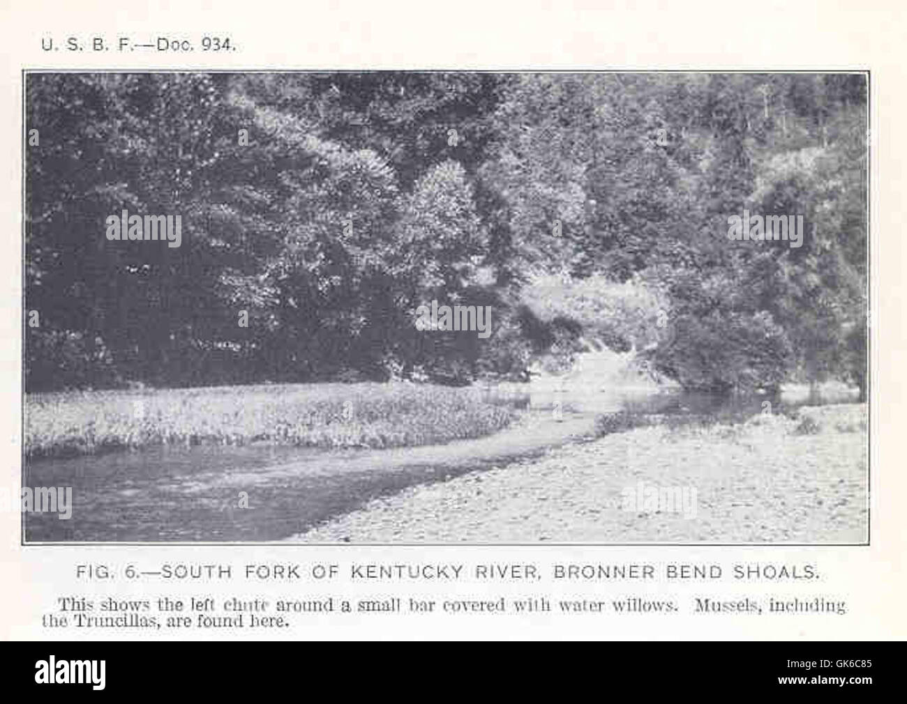 Fork river map hi-res stock photography and images - Alamy