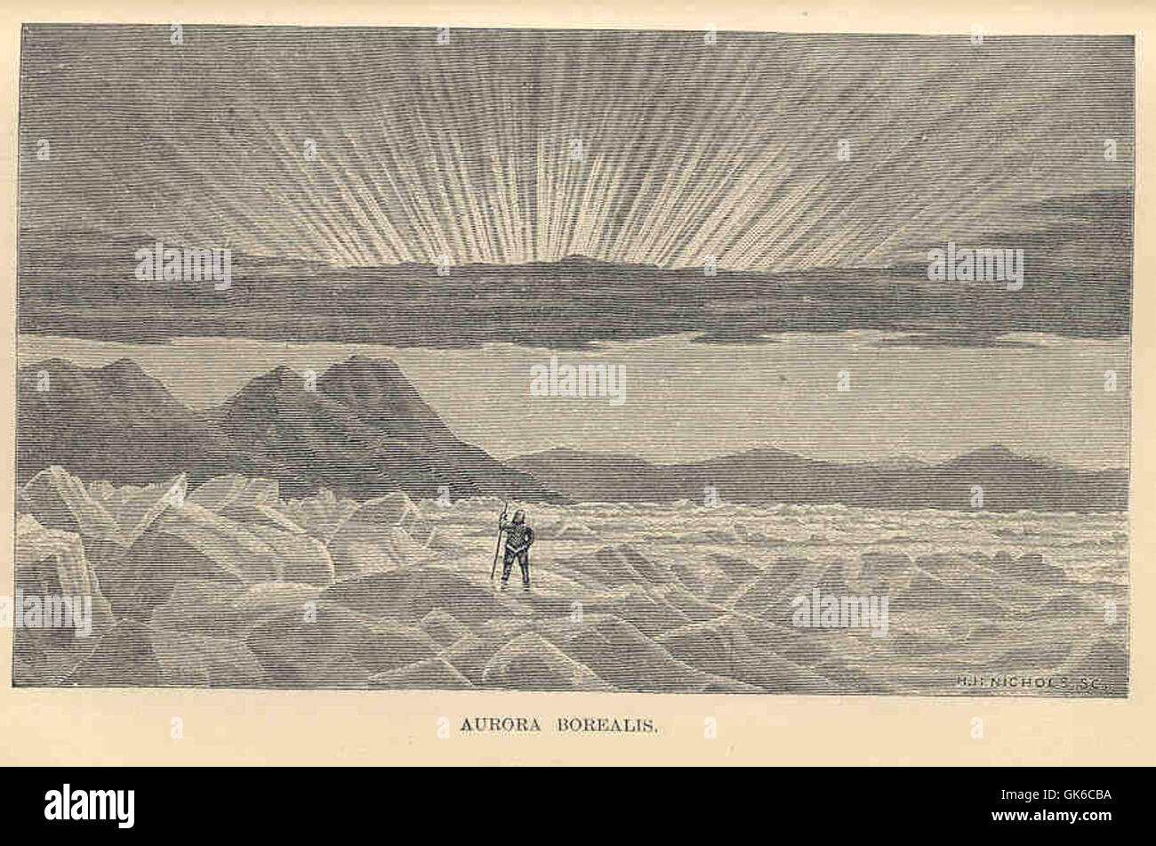 Natural light display in earths sky hi-res stock photography and images ...