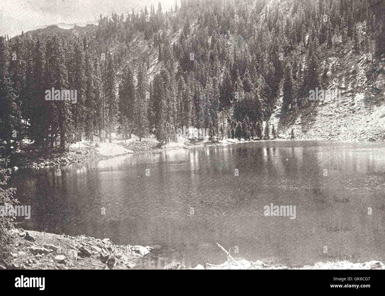 Santa Fe Lake, located at an elevation of 1200 feet, serves as the ...