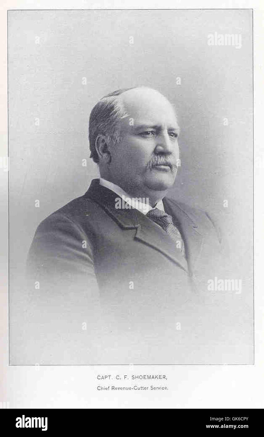Captain C.F. Shoemaker served in the Chief Revenue-Cutter Service, a ...