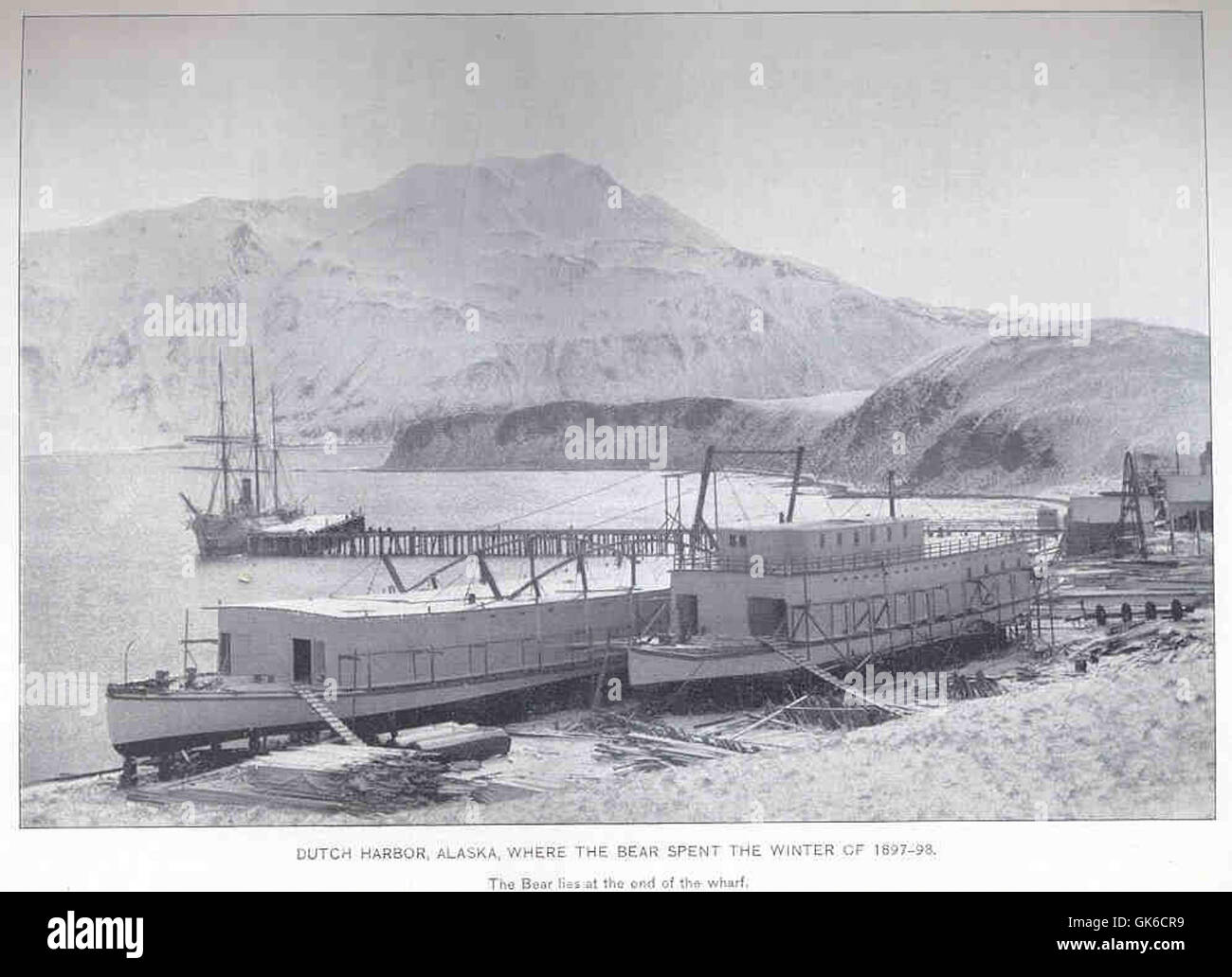 35114 Dutch Harbor, Alaska, Where the Bear Spent the Winter of 1897-98 ...