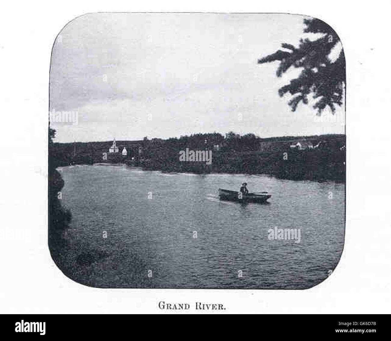 35395 Grand River Stock Photo - Alamy