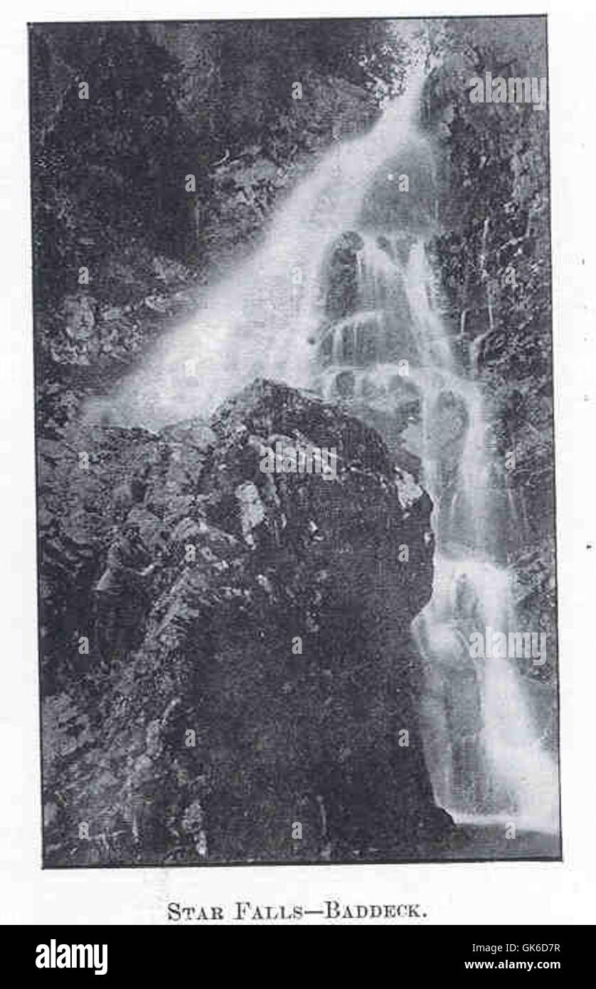Star Falls, located near Baddeck, Nova Scotia, is a scenic waterfall ...