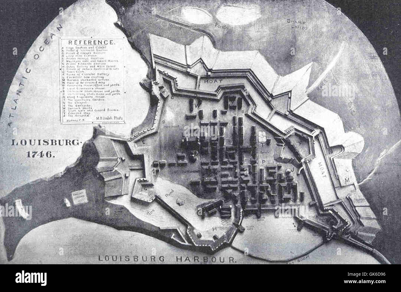 Map of louisburg hi-res stock photography and images - Alamy