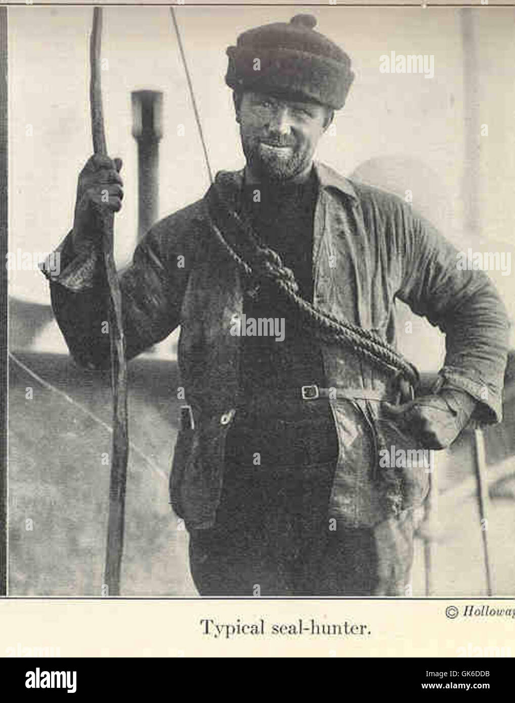 The typical seal-hunter represents the traditional methods used by ...