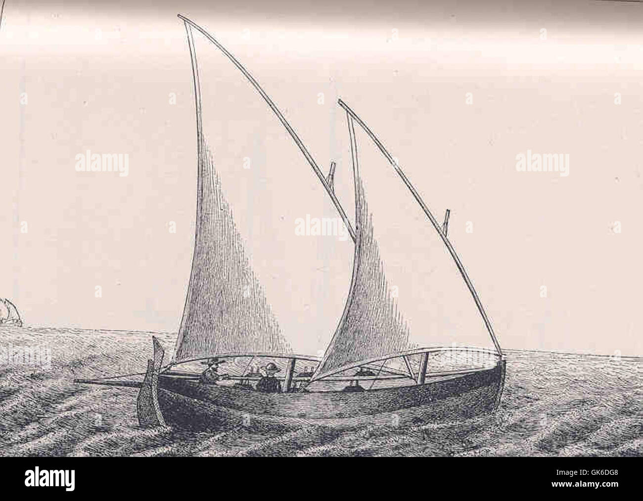 Cuban Fishing Boat, a traditional vessel used for fishing in the ...