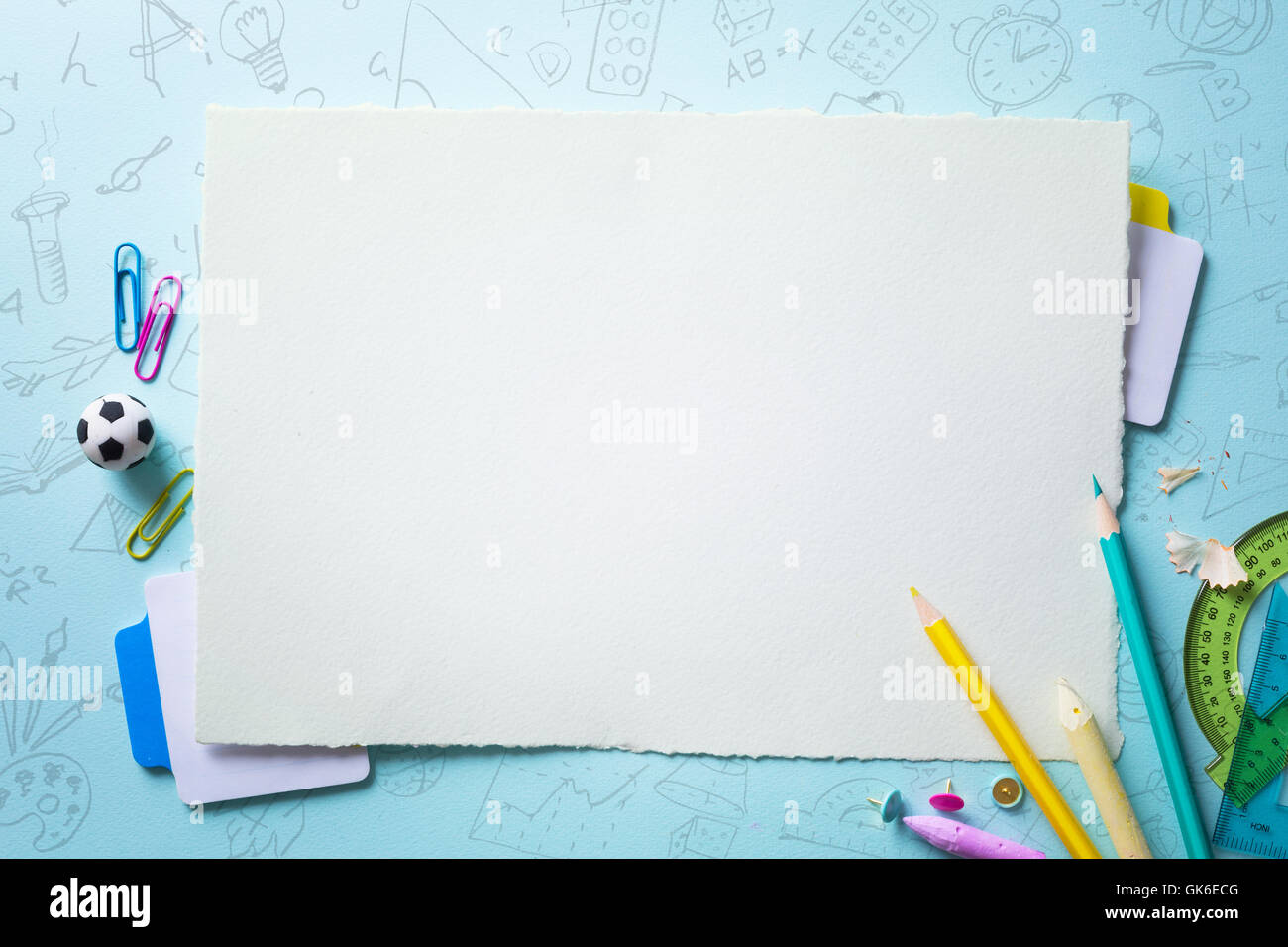 Art welcome Back To School Banner; School Supplies Tumblr Stock Photo ...