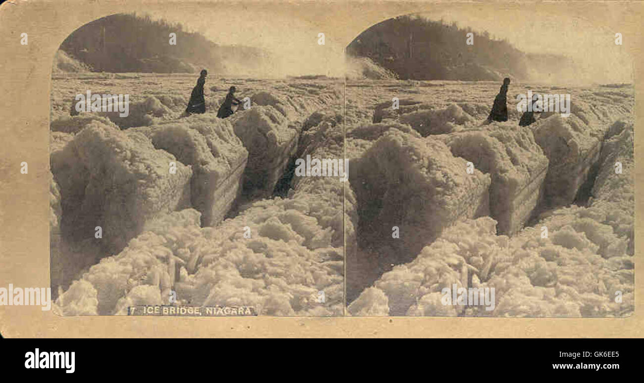The Ice Bridge at Niagara is a natural formation that occurs when the ...