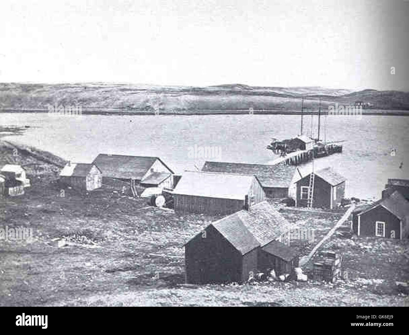 The Union Fish Company's Pavlof Station on Sannak Island, Alaska, was a ...