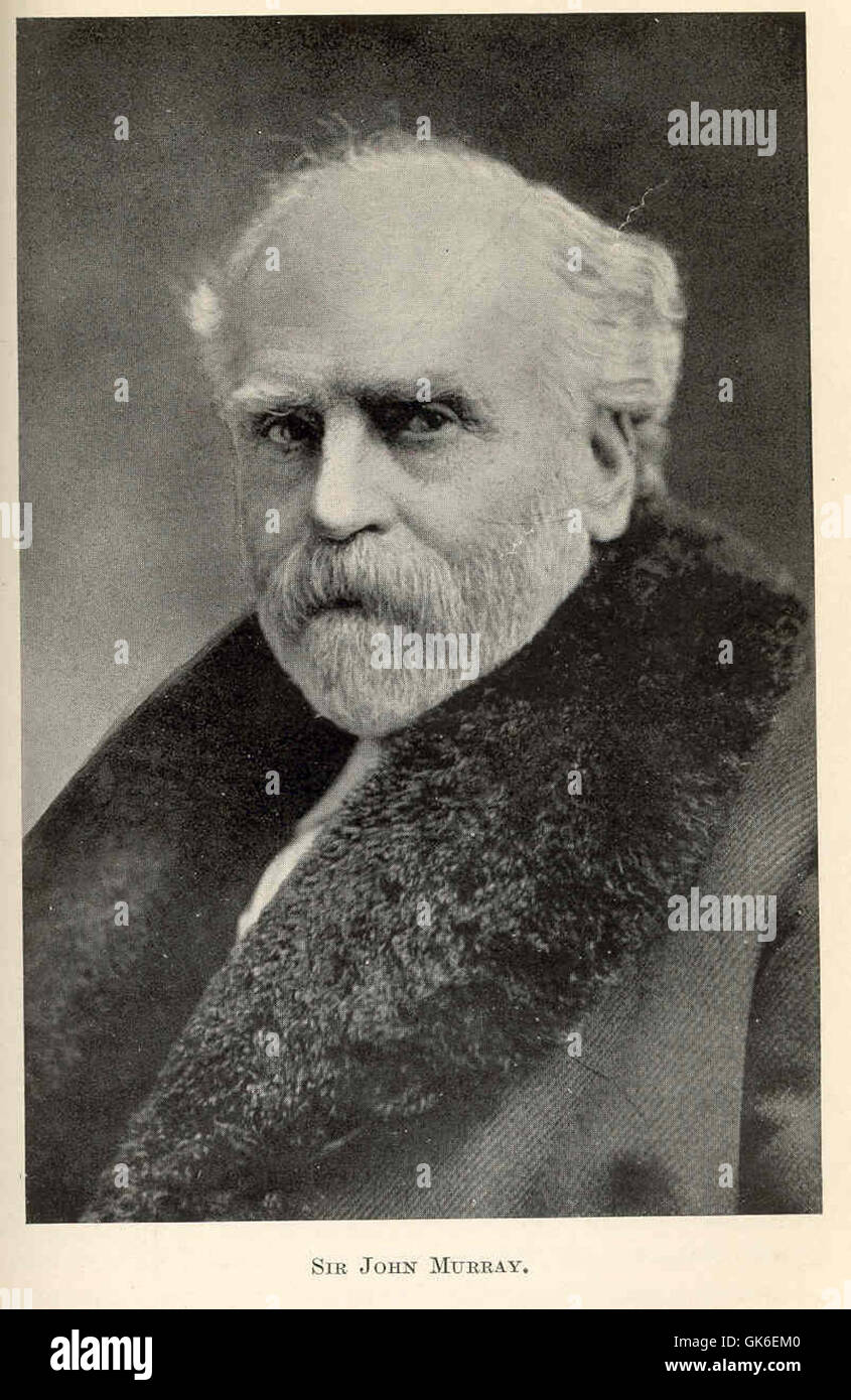 Sir John Murray was a pioneering figure in marine research and ...