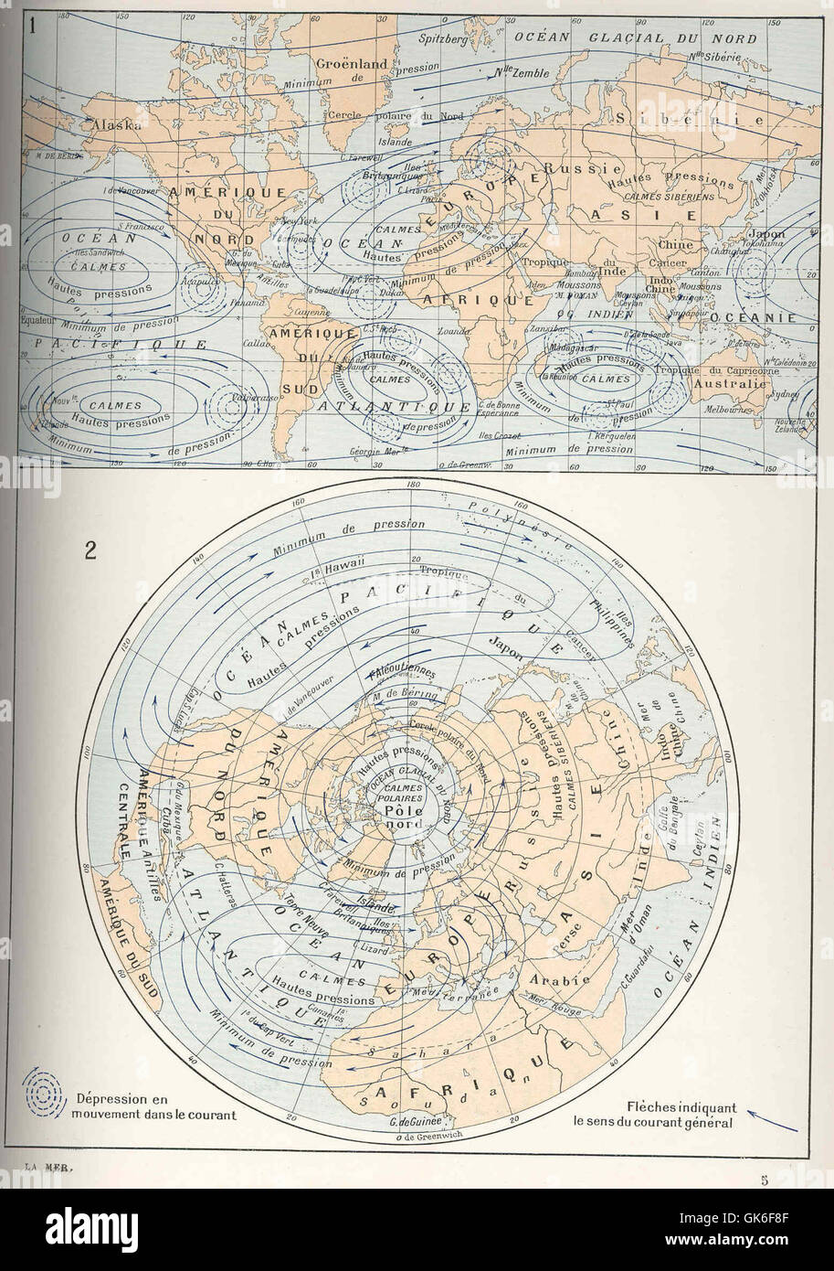 This diagram illustrates atmospheric currents, showing the movement of ...