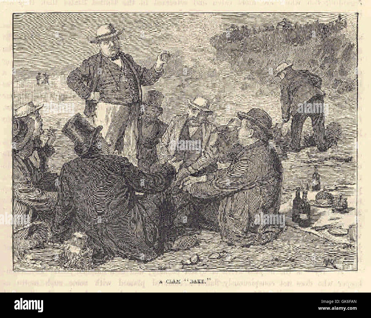 A clam bake is a traditional cooking method used to prepare shellfish ...