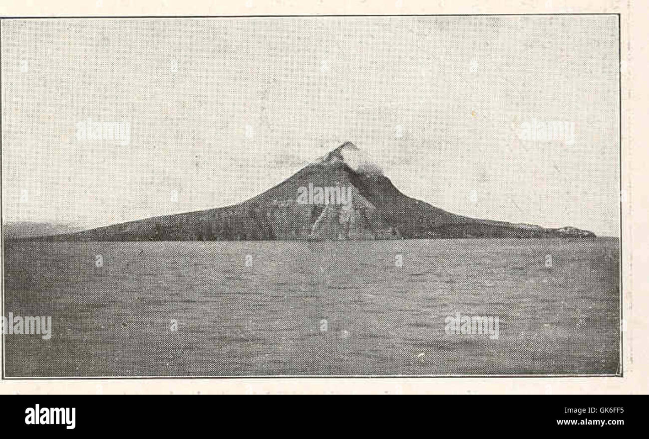 This image shows the aftermath of the 1883 eruption of Krakatoa in the ...