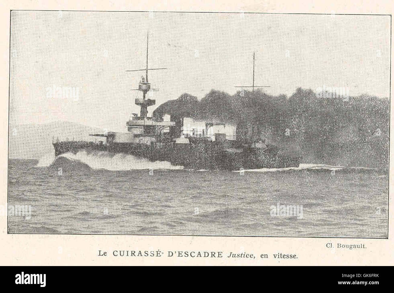 The Cuirassé d'Escadre Justice was a French battleship known for its ...