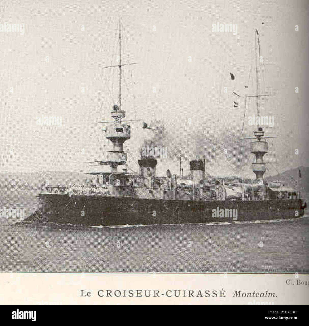 The Croiseur-Cuirasse Montcalm was a French armored cruiser ...