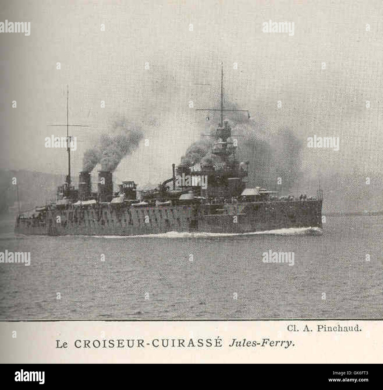 The Jules-Ferry, a French armored cruiser, was named after the ...
