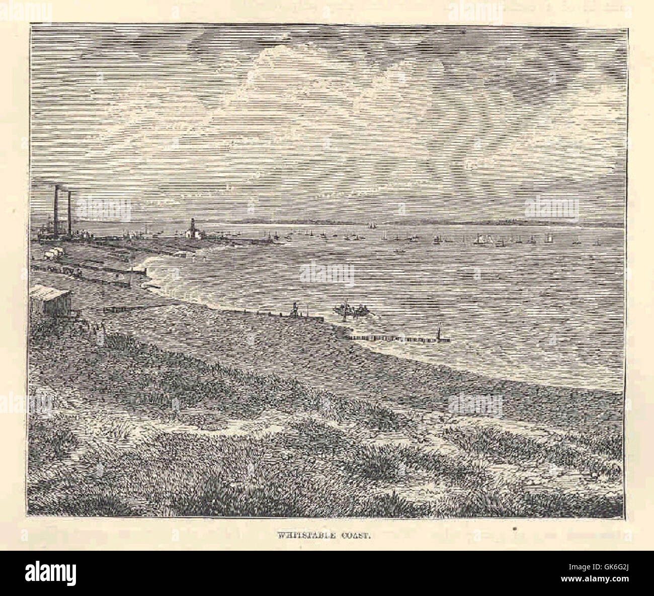 Map of whitstable hi-res stock photography and images - Alamy