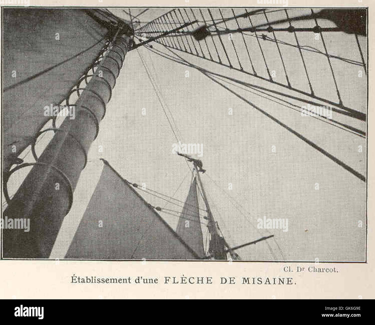 The title refers to the establishment of a Misaine arrow, a type of ...