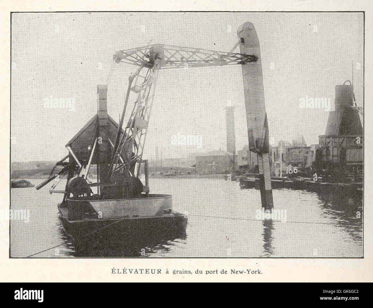 The grain elevator at the Port of New York is a key facility for the ...