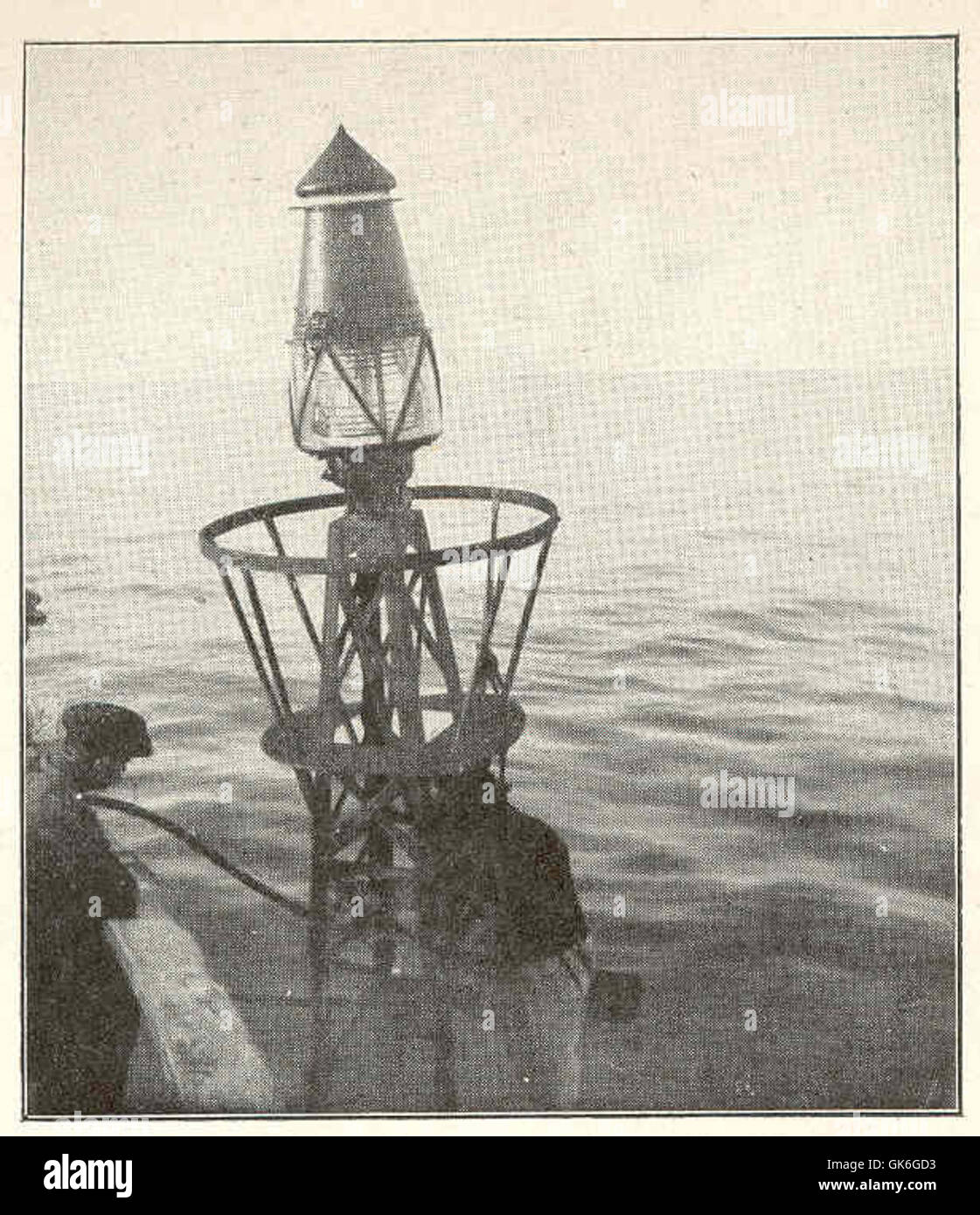 'Visite d'une Buoee Lumineuse' refers to a visit to a luminous buoy ...