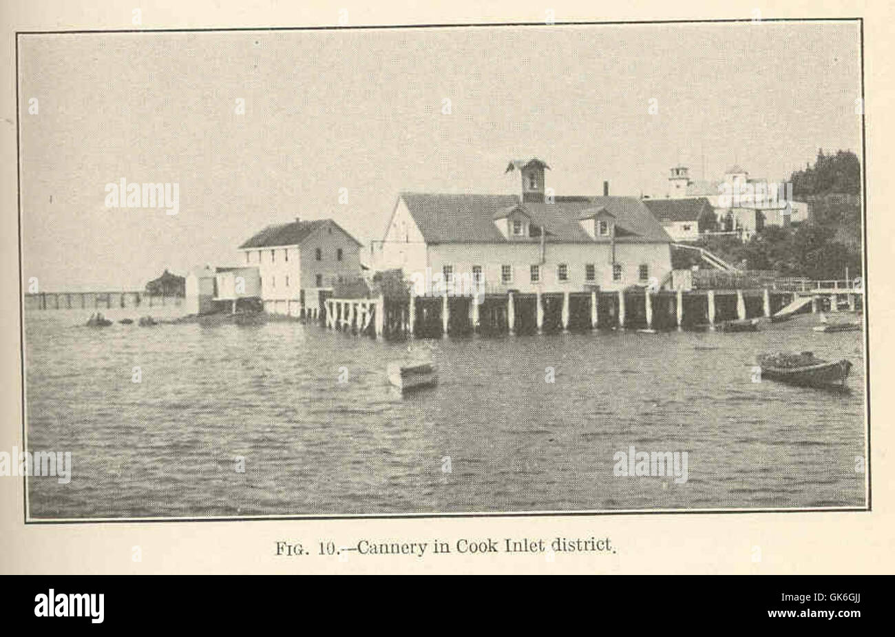 A cannery located in the Cook Inlet district, known for its role in the ...